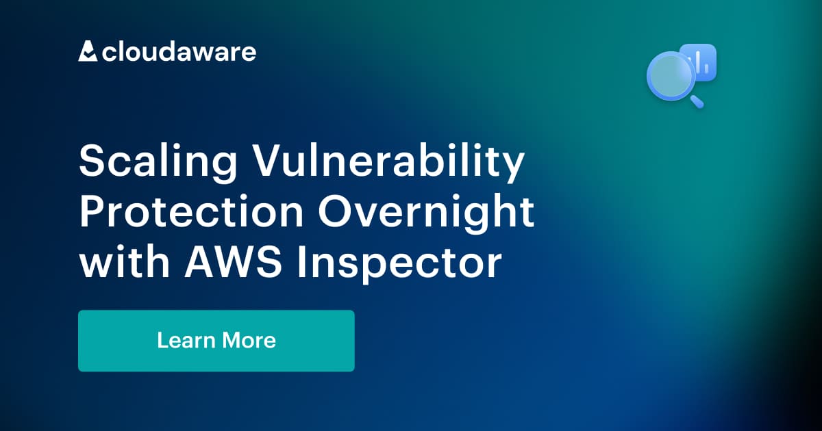 Scaling Vulnerability Protection Overnight with AWS Inspector