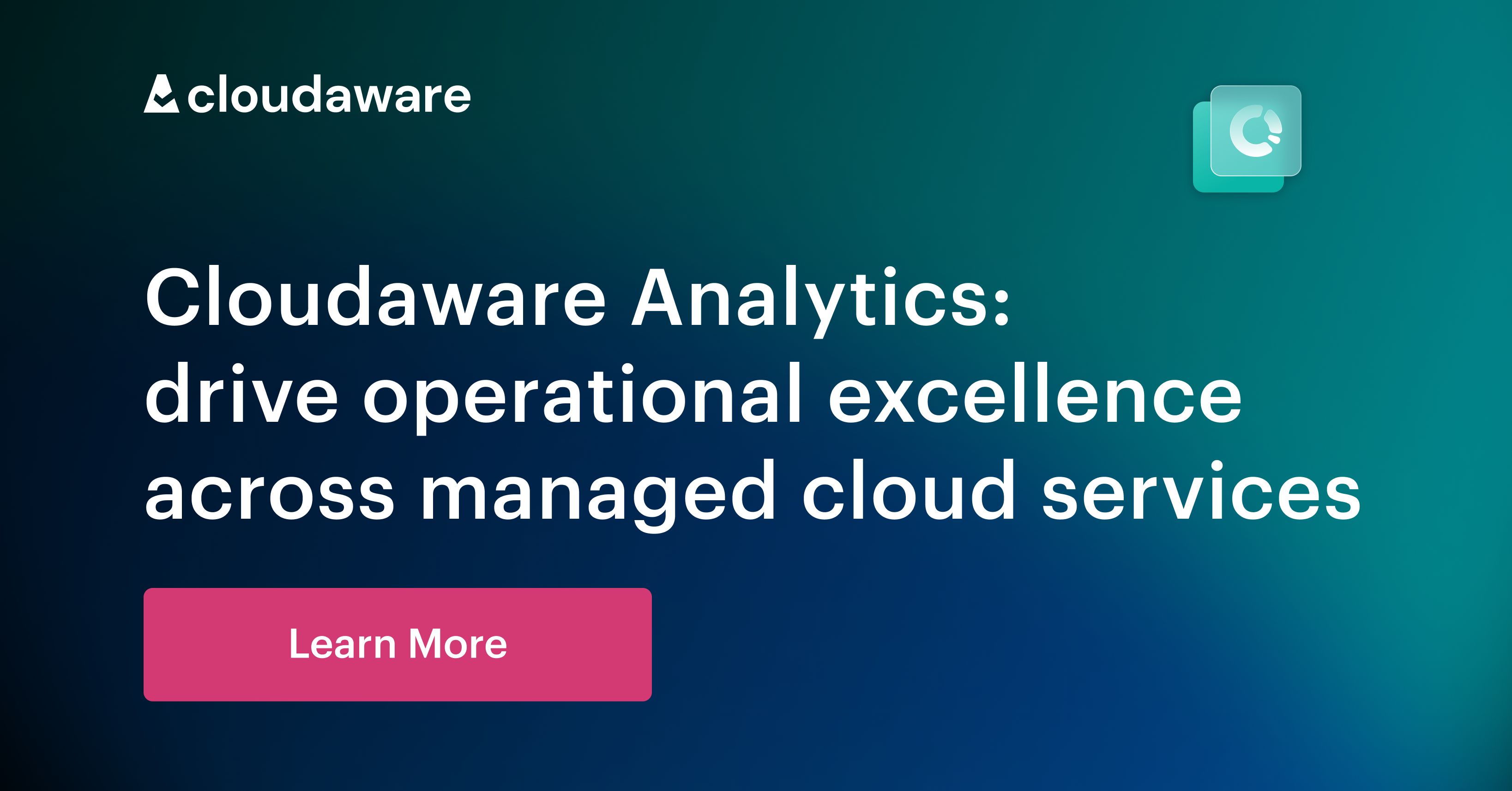 Analytics for Managed Cloud Services and AWS Operational Excellence