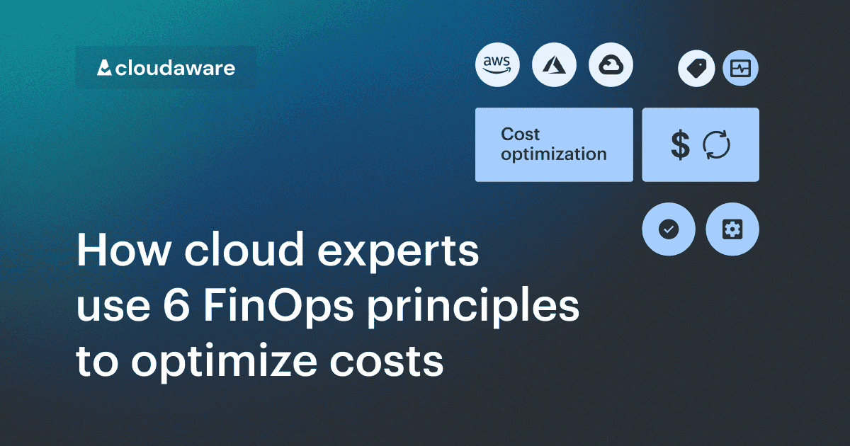 How Cloud Experts Use 6 FinOps Principles to Optimize Costs